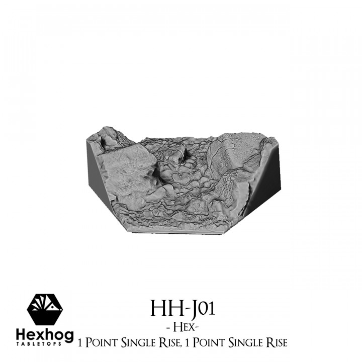 3D Printable Hexhog Tabletops: Hinterland Hills - Core Set - by Hexhog ...