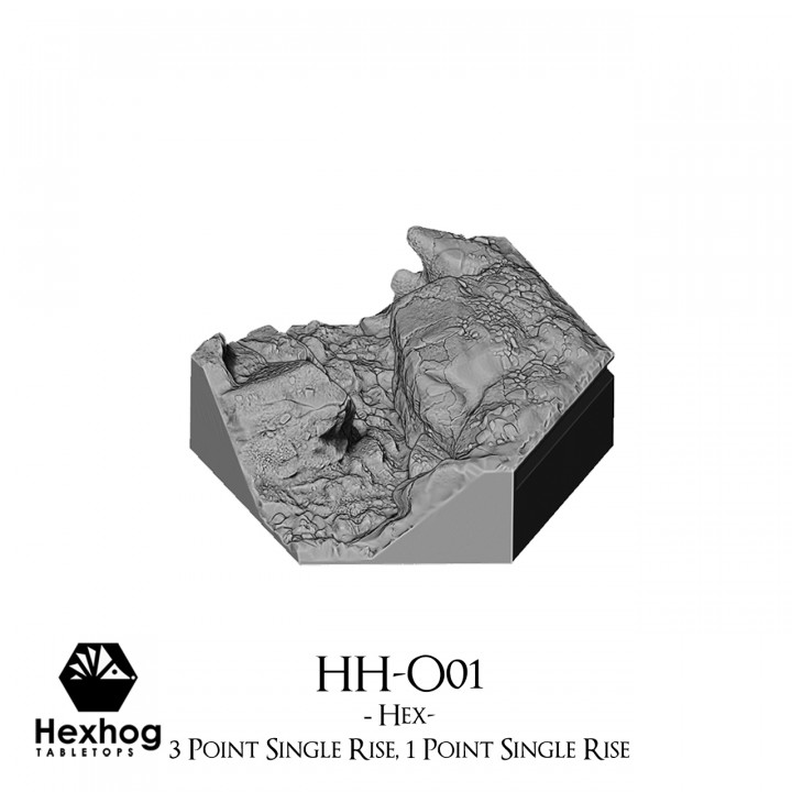 3D Printable Hexhog Tabletops: Hinterland Hills - Core Set - by Hexhog ...