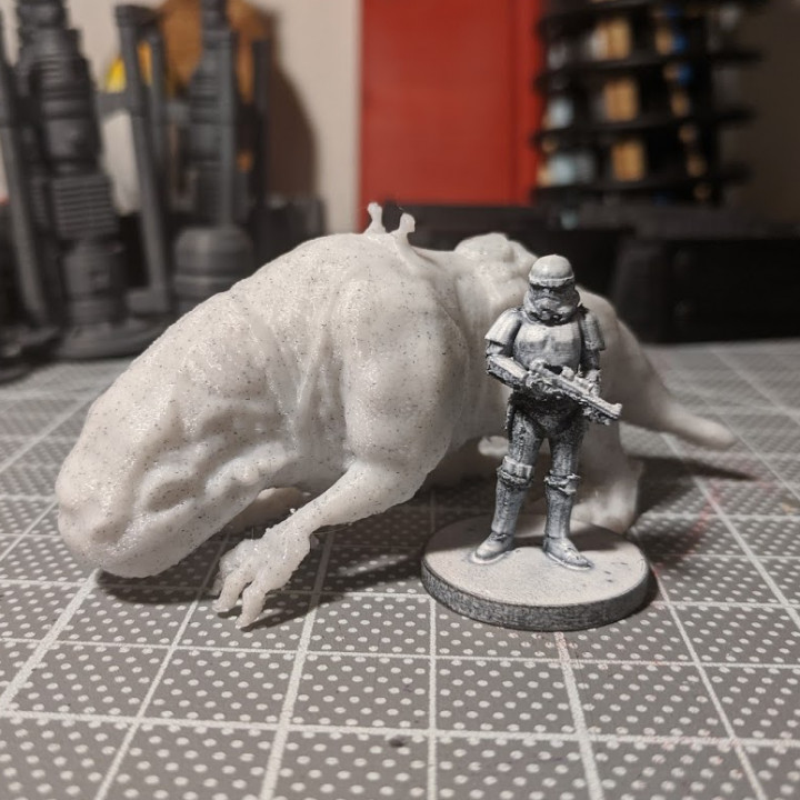 3D Printable Dewback High-Poly Resculpt by Pocket Dimension Studios