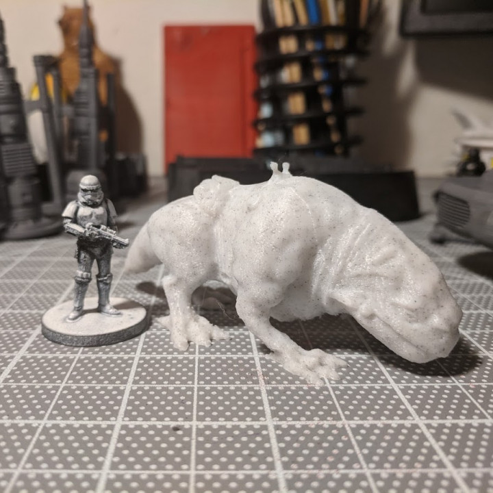 3D Printable Dewback High-Poly Resculpt by Pocket Dimension Studios