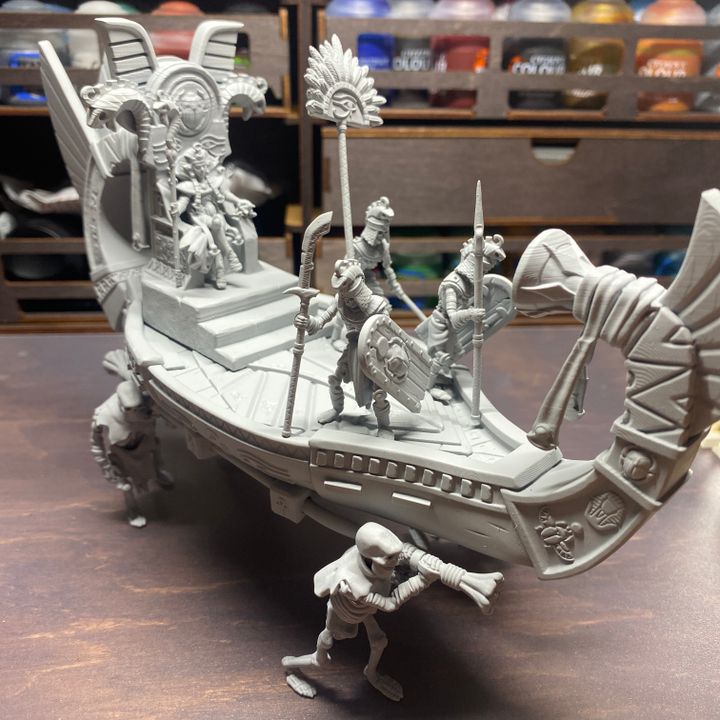 3D Print of Cursed Sands Boat by Yad0123
