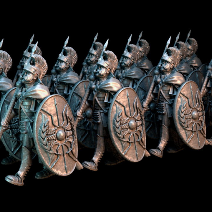 3D Printable Cursed Praetorians Marching by Ezipion Digital Store