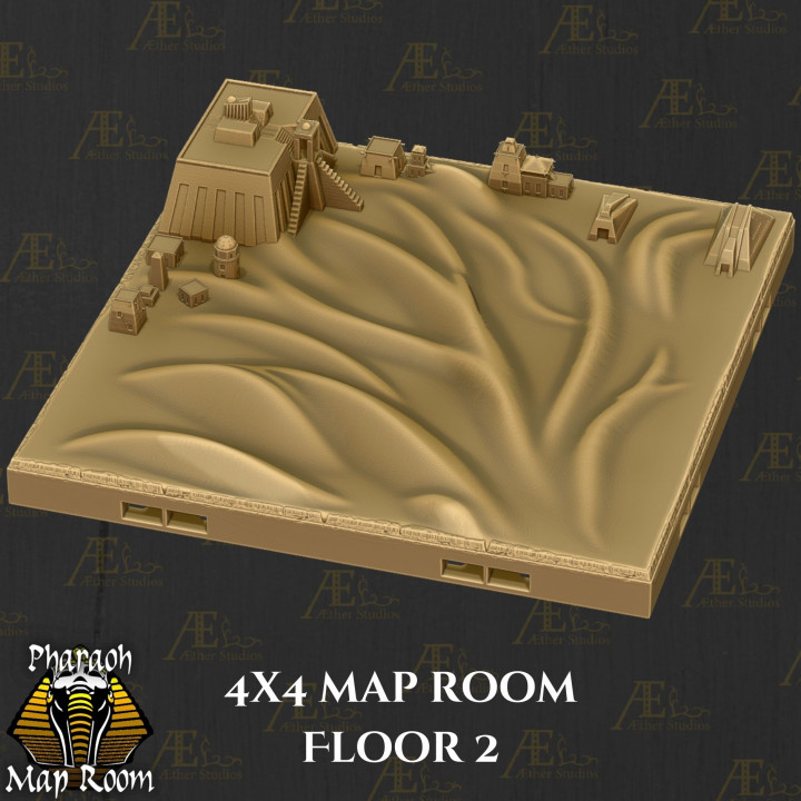 3D Printable AEPHAR02 - Map Room by Aether Studios