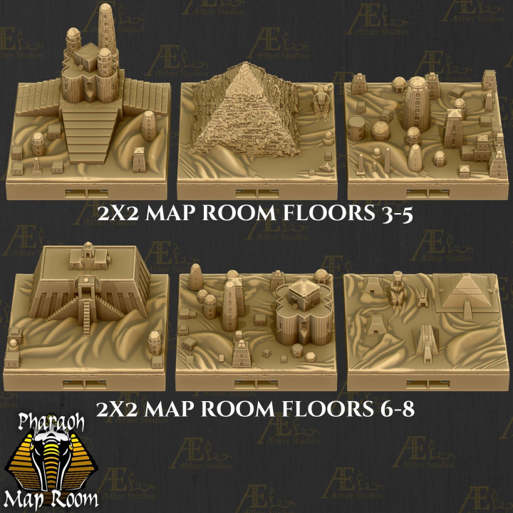 3D Printable AEPHAR02 - Map Room by Aether Studios