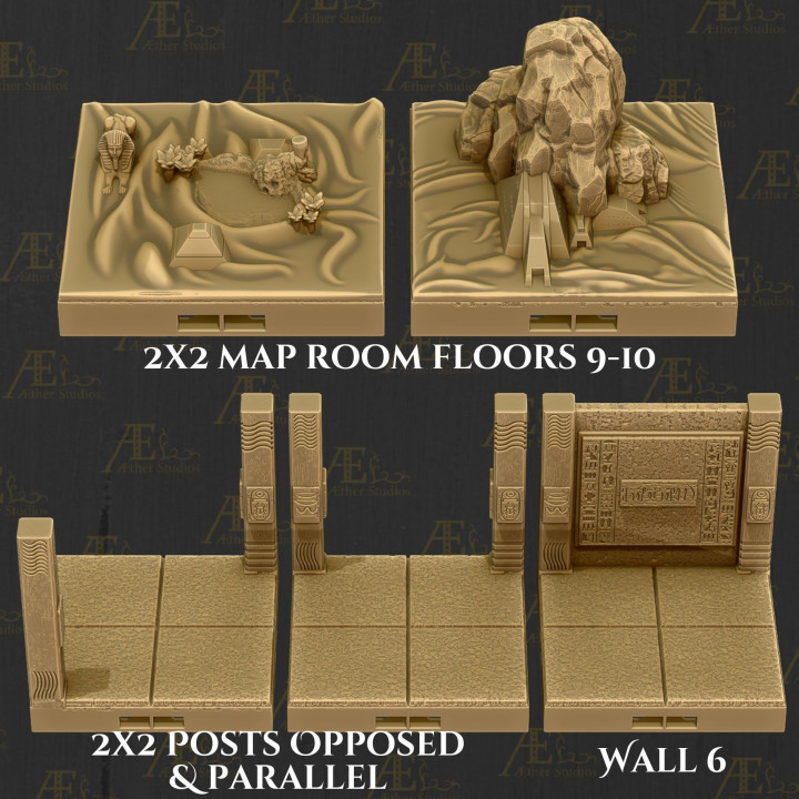 3D Printable AEPHAR02 - Map Room by Aether Studios