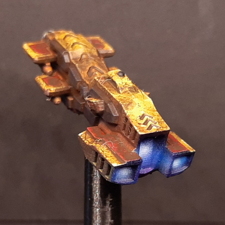 3D Printable Dustcrawler Heavy Destroyer Nellenburg by Christian Geißler