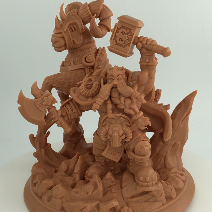 3D Printable 3D MODEL KING by LionAce