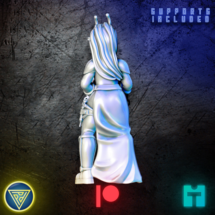 3D Printable Antennae Alien Mystic by Print Paint Play