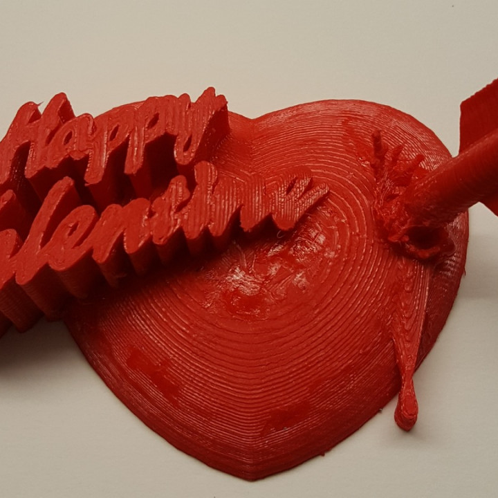 3D Printable Happy Valentine by Diogo Goodyear de Sttau Monteiro