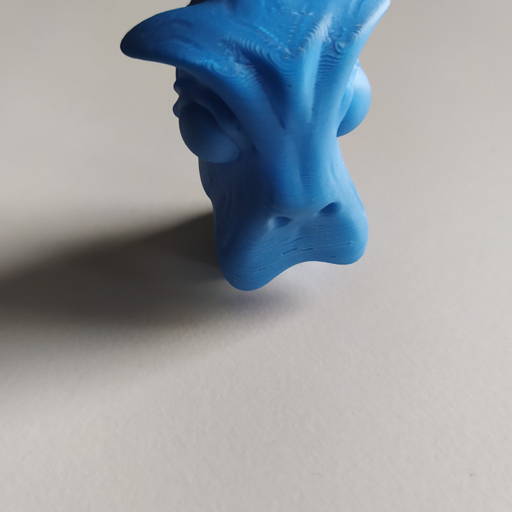 3D Printable Alien Head by Jonathan Bode