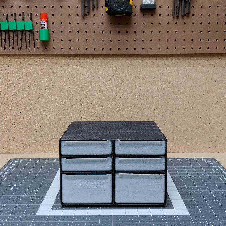 3D Printable Desktop drawers by Braiden