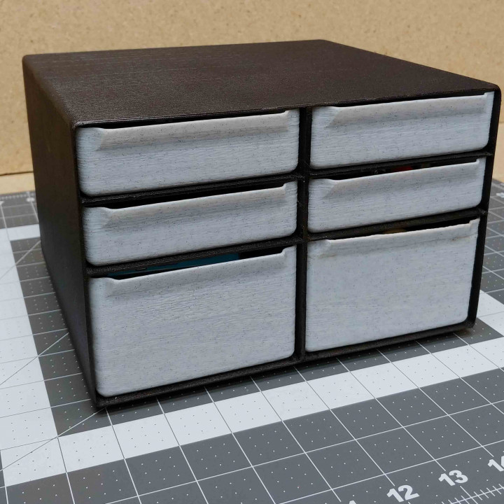 3D Printable Desktop drawers by Braiden