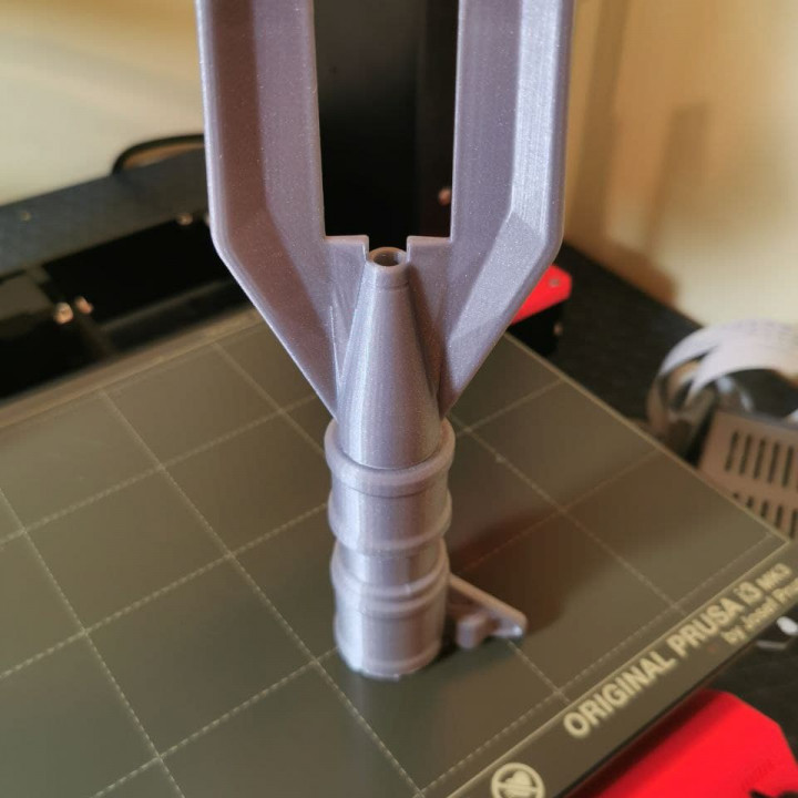 3D Printable Optional pew pew end back fixed by Francesco Mentone