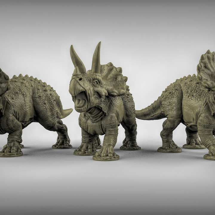 3D Printable Dinosaur Bundle by Duncan Shadow