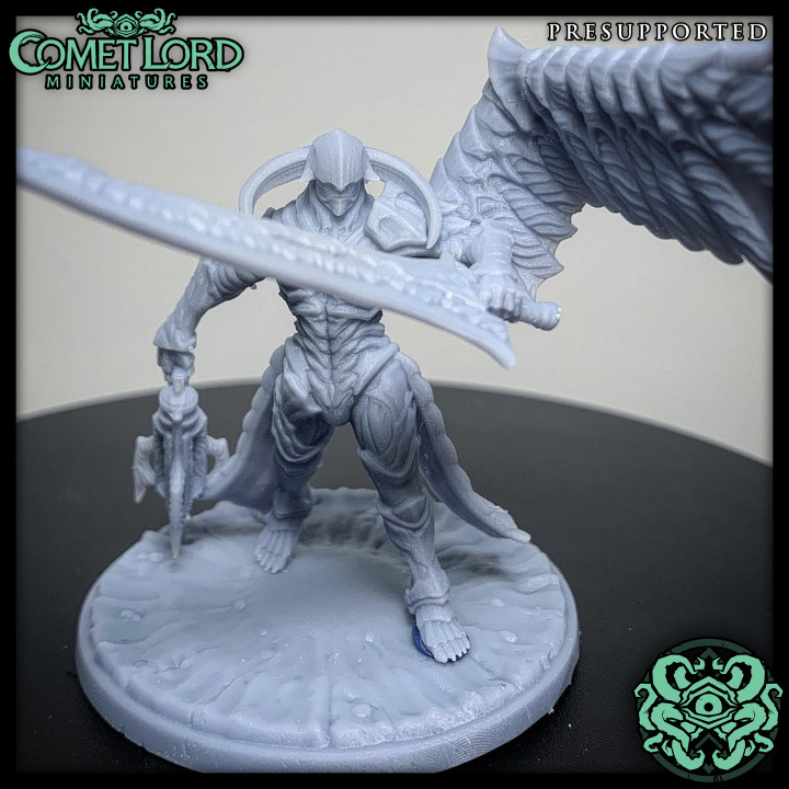 3D Printable Angelo Maxwell, The False Angel by Comet Lord Miniatures