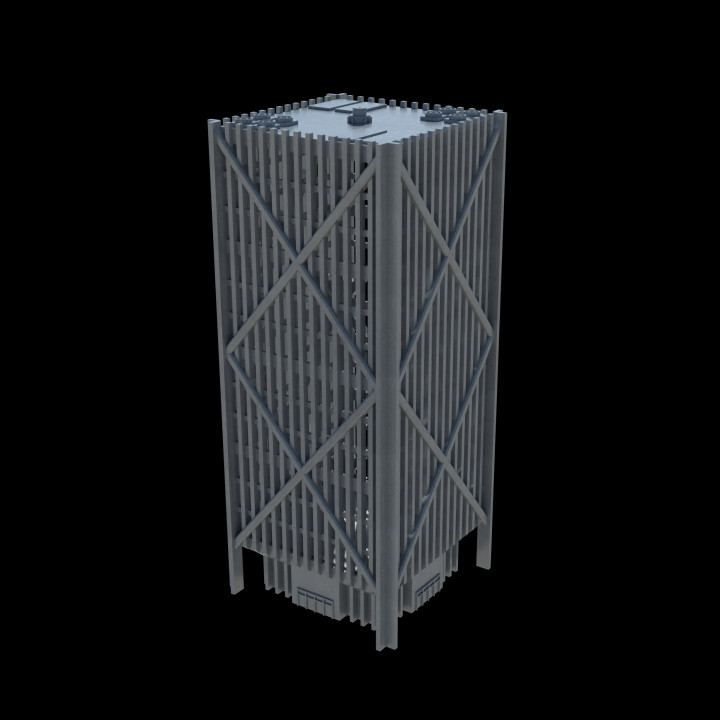 3D Printable Corporate Skyscraper by Hardware Studios