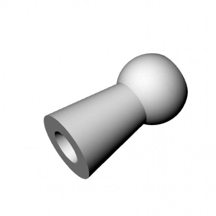 3D Printable 5.5mm Bullet by HK