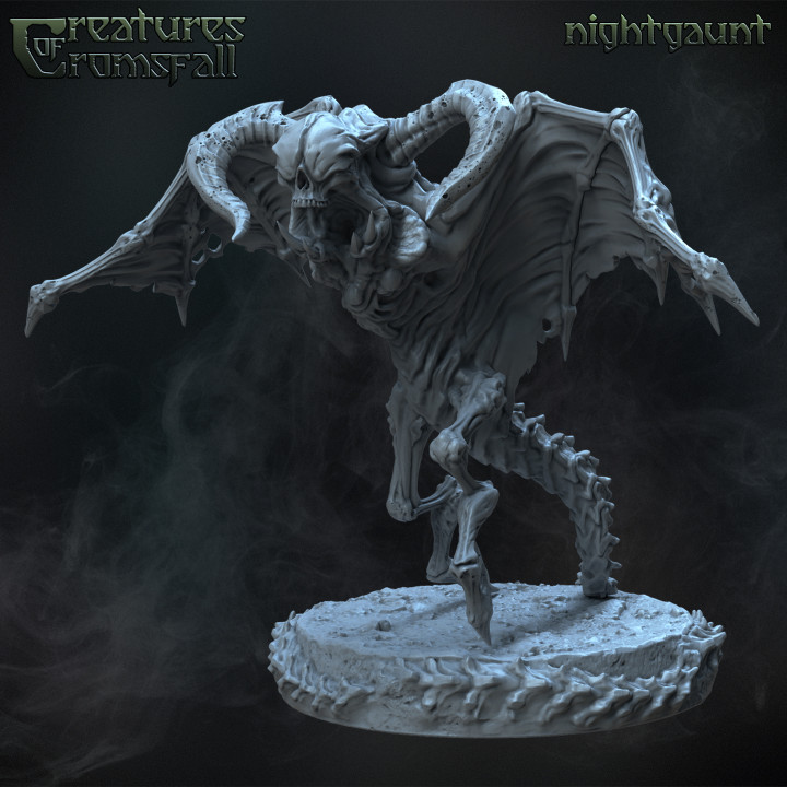 3D Printable Nightgaunt (Stalk) by Leavon Archer