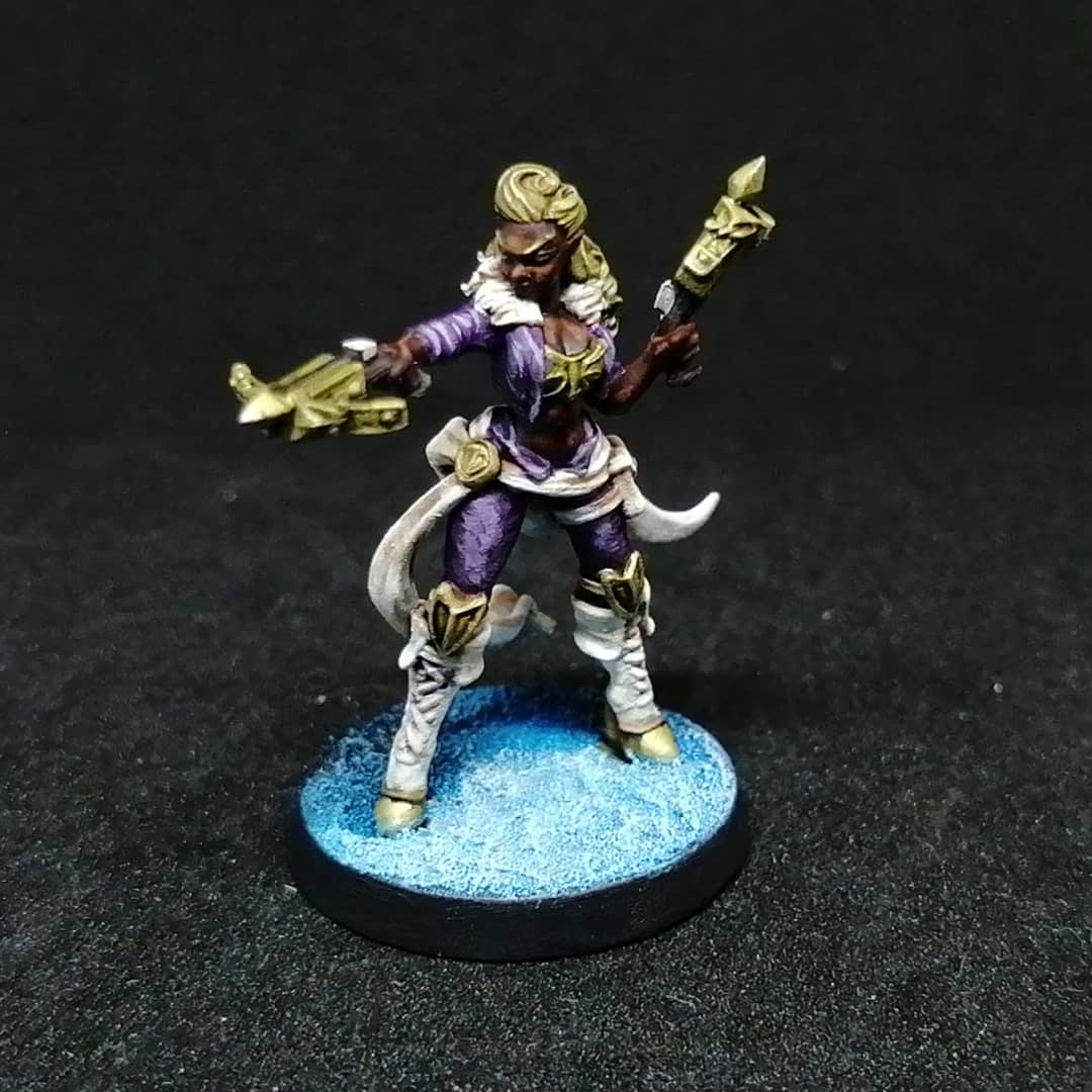 3D Printable Female Elf Ranger - Virginia Valentine the Female Elf ...