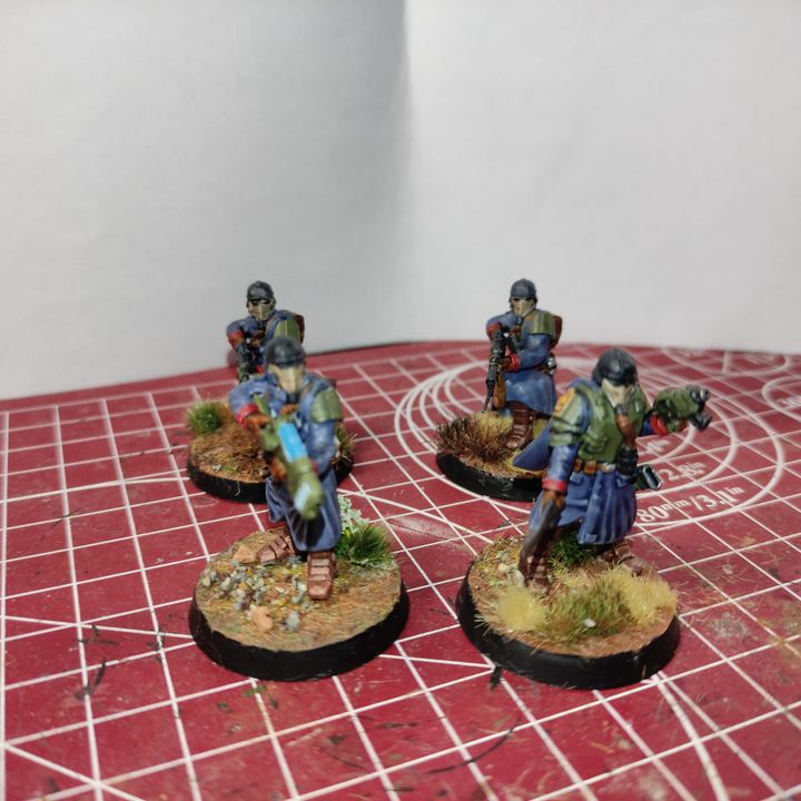 3D Print of Death squad of Imperial force Bionic legs by Tajima13