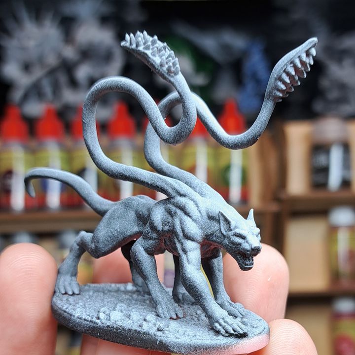 3D Print of Phase Panther / Classic Forest Monster / Tentacle Beast by ...