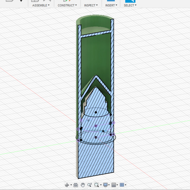 3D Printable Crayola compatible marker cap by Steve Hanov