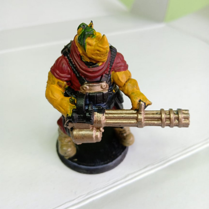 3D Printable RHINOC STREET TERMINATOR PEWEE TINYTAIL JHONSON by ...