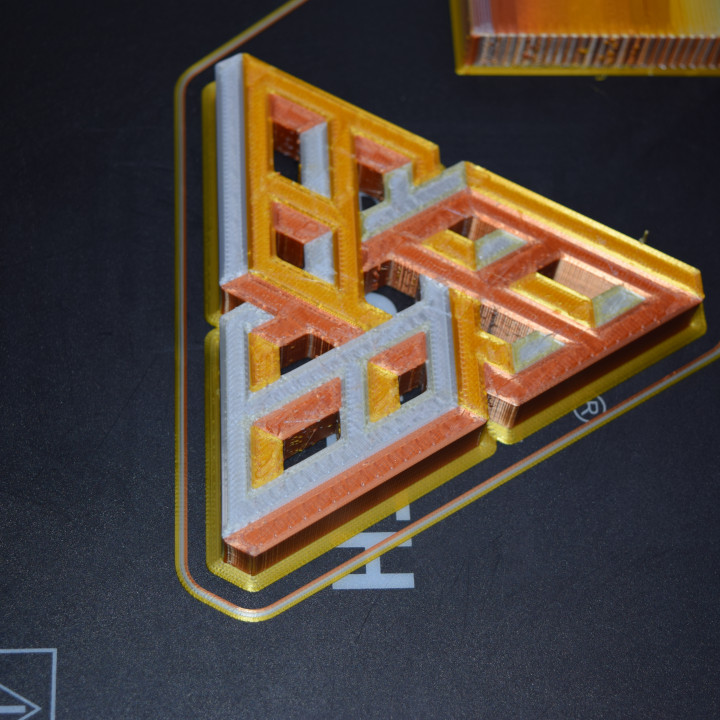 3D Printable Impossible Triangle 1 by Stacii Hughes