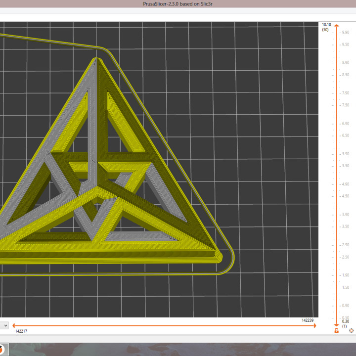 3D Printable Impossible Triangle 3 by Stacii Hughes