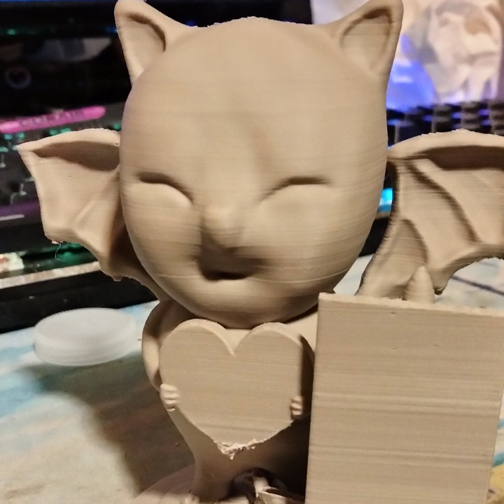 3D Print of Valentine Moogle from Final Fantasy by User2501