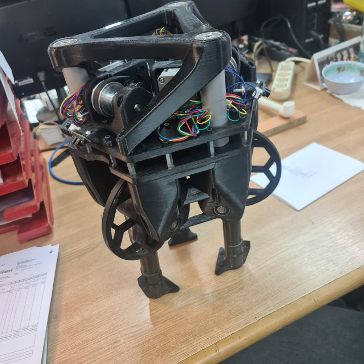 3D Print of Rotary Delta Printer by danmanolache