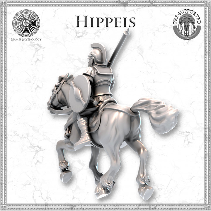 3D Printable Hippeis by Games Mythology