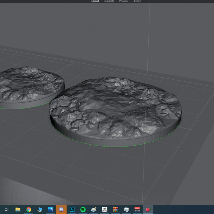 3D Printable Base Topper Bundle by TytanTroll Miniatures