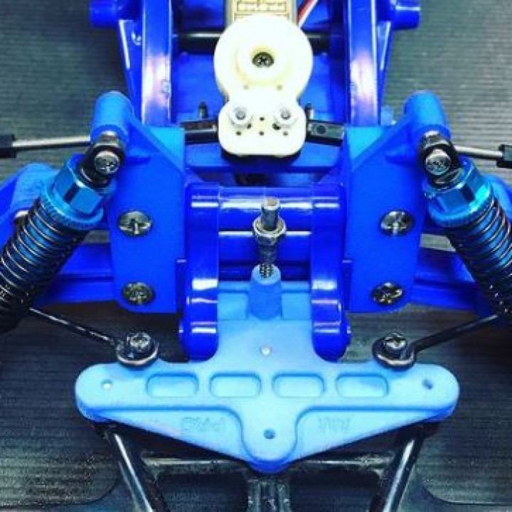 3D Printable Ampro Tamiya Frog, Brat and Lancia Front Suspension by ...