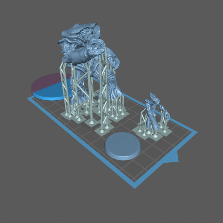 3D Printable Myconids Boss - Mushroom/Forest Creatures - Tabletop ...