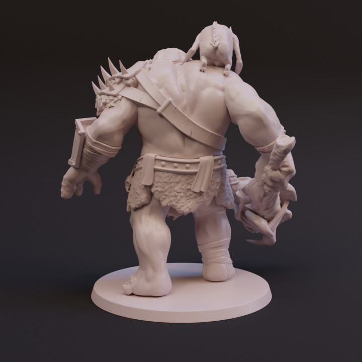 3D Printable Ogre - Tabletop Miniature - DnD by Fynn Große-Bley