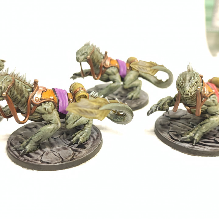 3D Print of Riding Lizard Gex by jeffcurrier