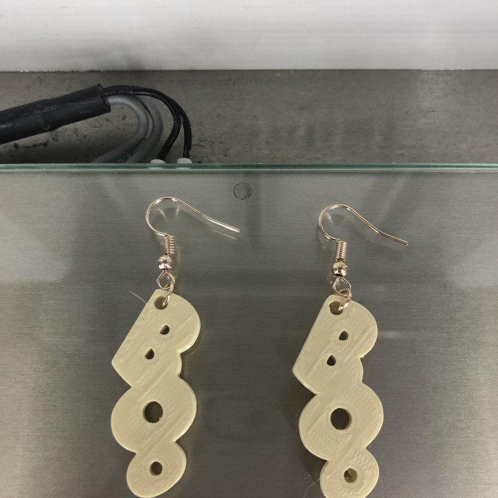 3D Printable Boo earring by raimonvibe