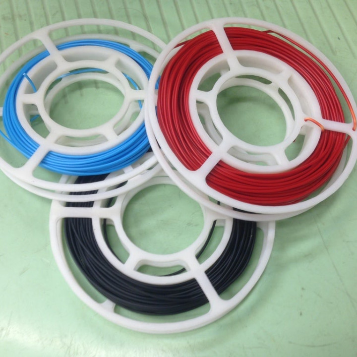 3D Printable Mini Spool by noamtsvi brightly