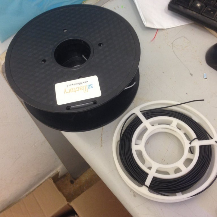 3D Printable Mini Spool by noamtsvi brightly