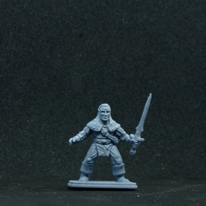 3D Printable HeroQuest Elf Resculpt by Xavier L.