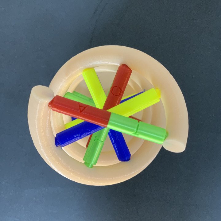 3D Printable DNA model by Hayder Alhilfi