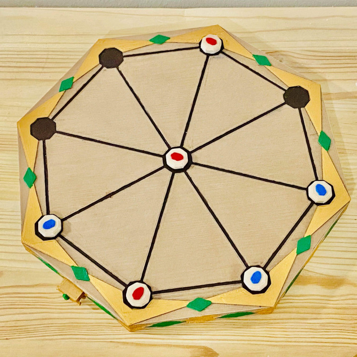 3D Printable Shisima Board Game by Lazy Bear