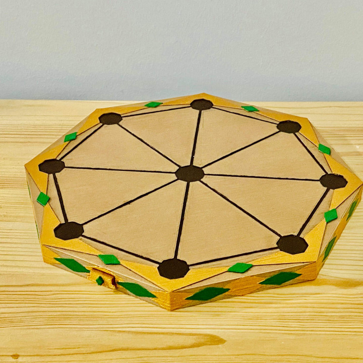 3D Printable Shisima Board Game by Lazy Bear
