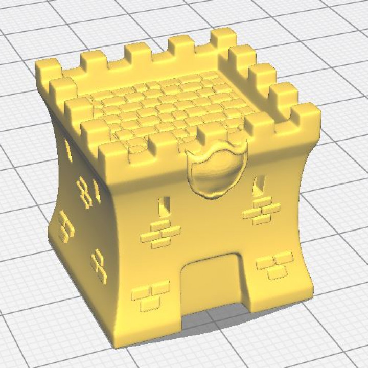 3D Printable Mini caserne Milice - Medieval fantasy (compatible Kingdom ...