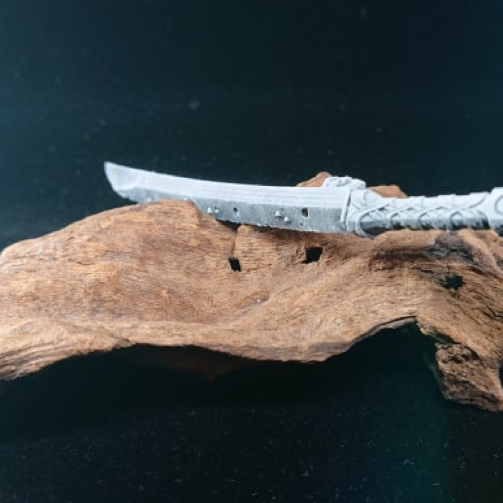3D Printable samurai-sword by Action Figure Fusion