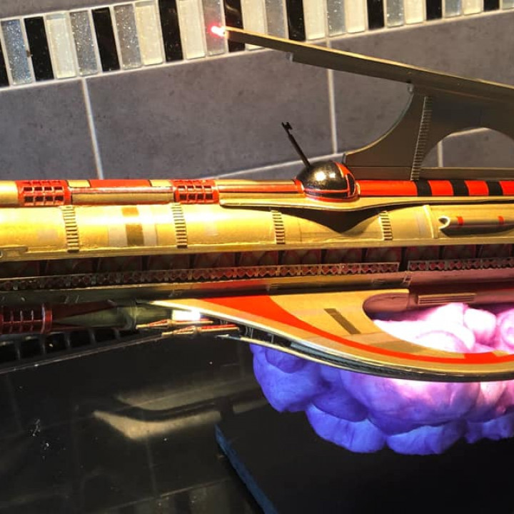 3D Printable Flash Gordon War Rocket Ajax by Rob James