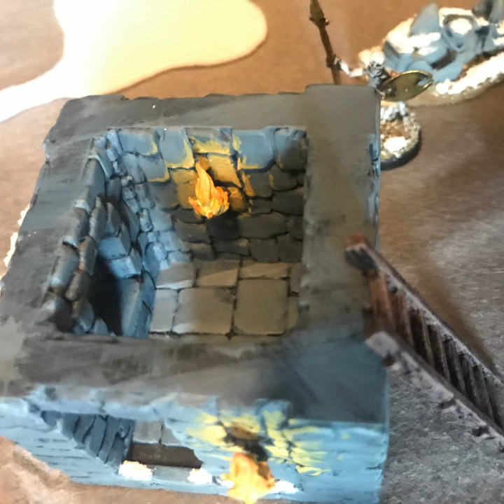 3D Printable Small Guard Outpost by Edward Delaney