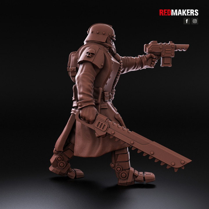 3D Printable Death command squad of Imperial force by RedMakers