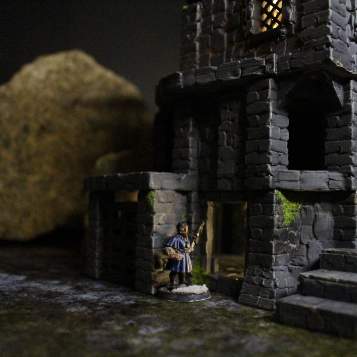 3D Printable Outpost of the Bandit King by Callum McCormick